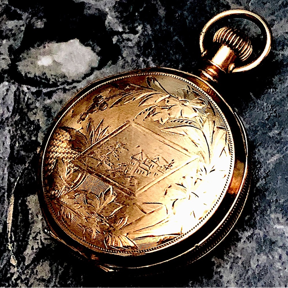 Antique Gold Fill Pocket Watch Case Fahys Monarch No.… - Gem